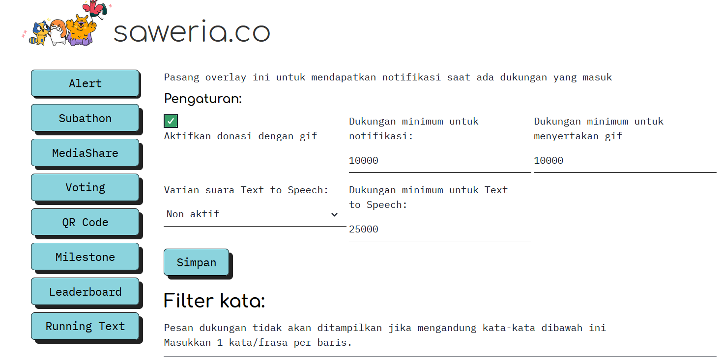 Cara Membuat Akun Saweria Untuk Pemula
