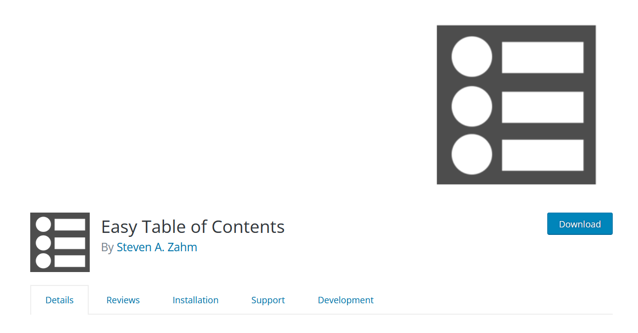 Membuat Daftar Isi Dengan Plugin Easy Table Of Contents Wordpress