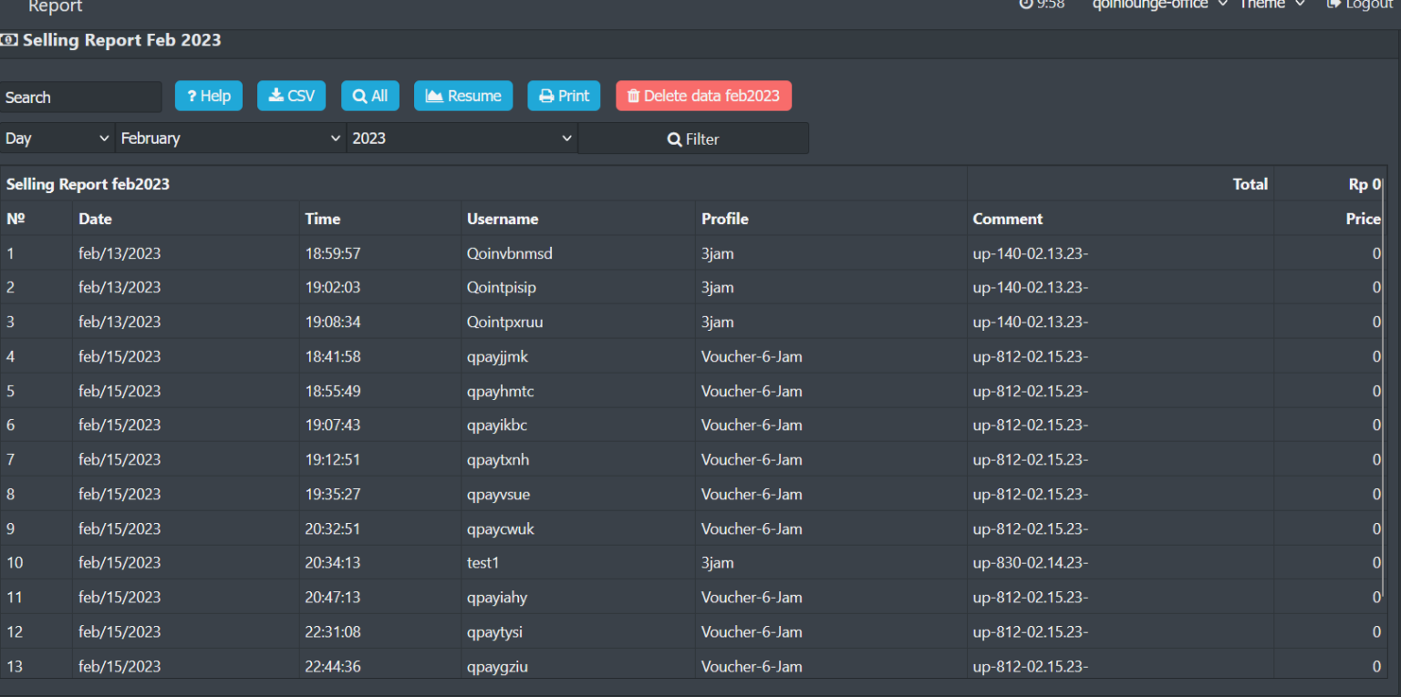Membuat Jaringan Internet Untuk Gedung 4 Lantai Dengan 2 ISP – Part 7 – Setup Mikhmon