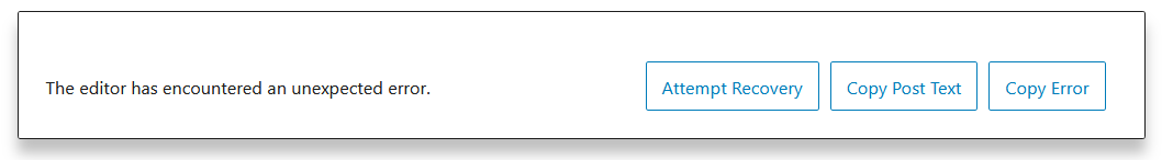 Solusi The Editor Has Encountered An Unexpected Error Pada Wordpress
