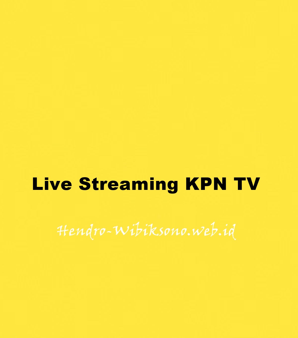 KPN TV APK Archives • Learning & Doing