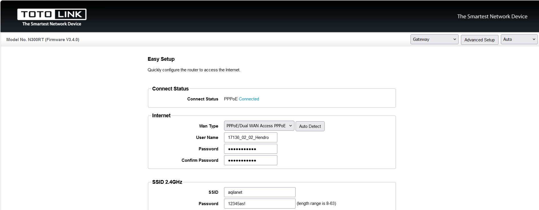 Cara Mengganti SSID Dan Password Pada Router Totolink