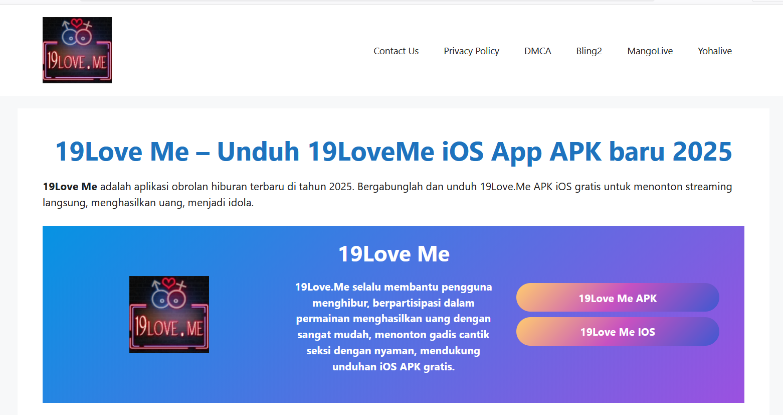 APK 19 Love Me: Link Download Dan Cara Install Aman Di Android & IPhone ...