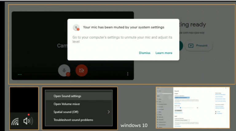 Kaget! Mikrofon Tiba-tiba Mati Dengan Pesan “Your Mic Is Muted By Your ...
