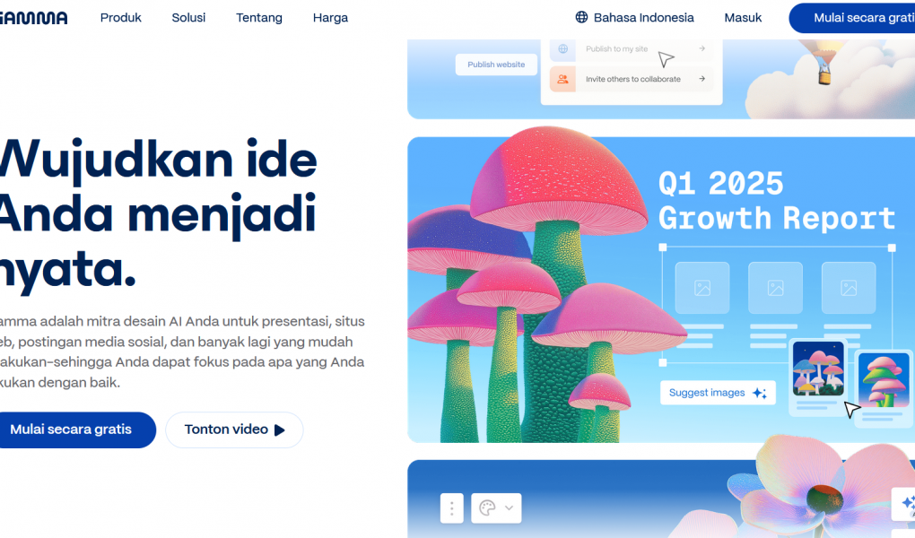 Gamma Presentation: Cara Baru Membuat Presentasi Interaktif Dan Profesional Dengan AI